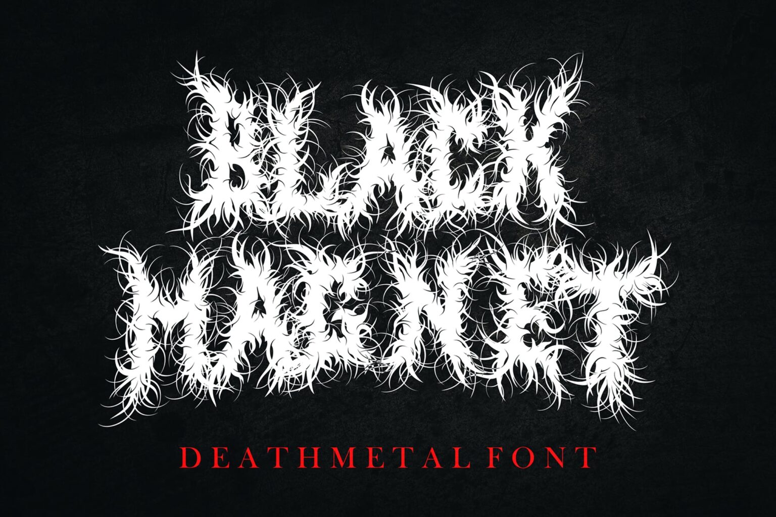 25+ Best Heavy Metal Fonts (for Death Metal, Thrash Metal Bands + More ...