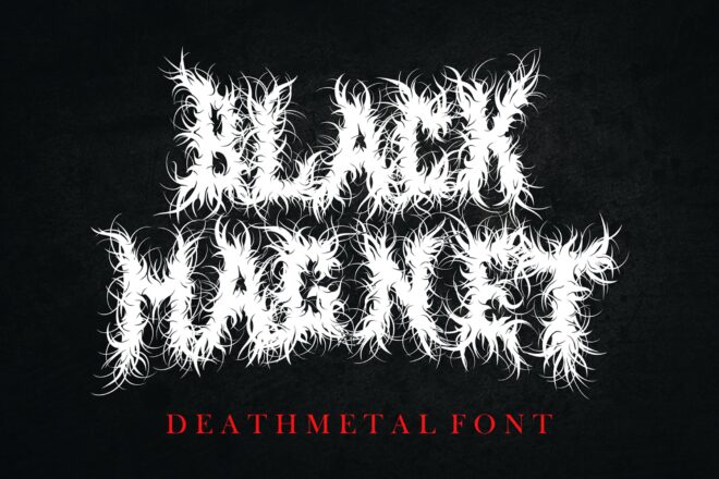 25+ Best Heavy Metal Fonts (for Death Metal, Thrash Metal Bands + More ...