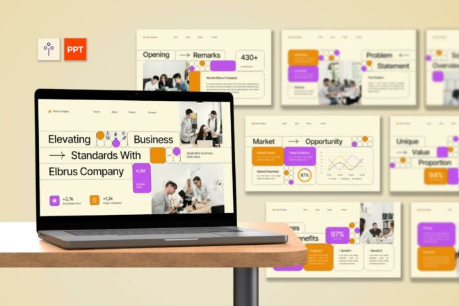 60+ Best Modern PowerPoint Templates 2025 - Theme Junkie