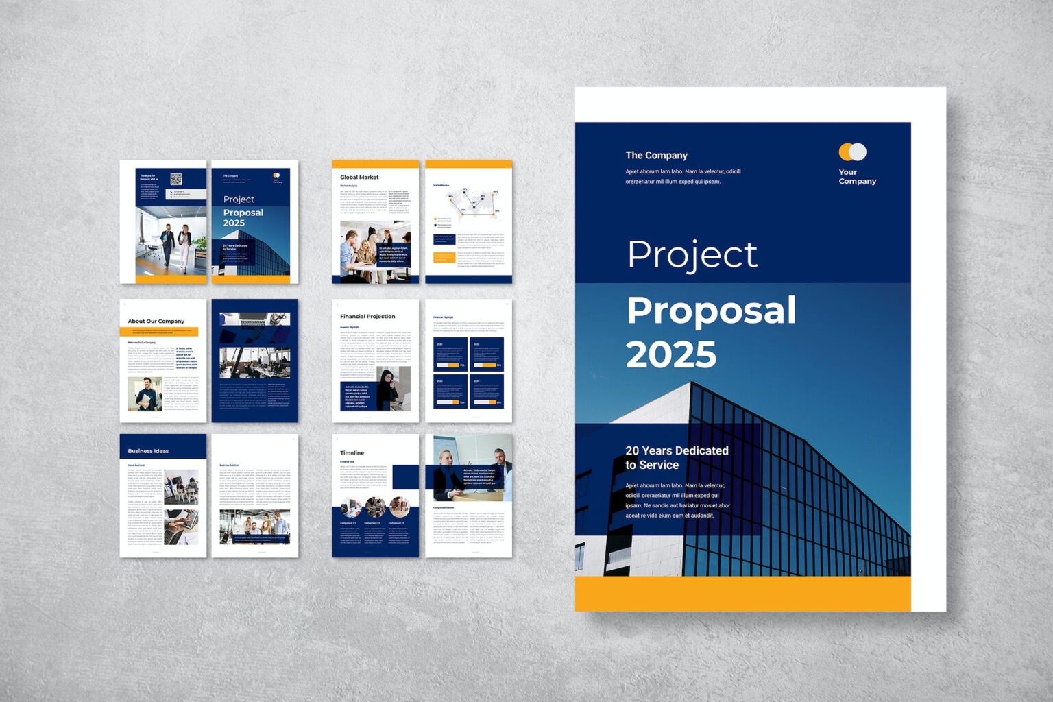 50+ Best Business Project Proposal Templates (Free & Pro) 2025 - Theme ...