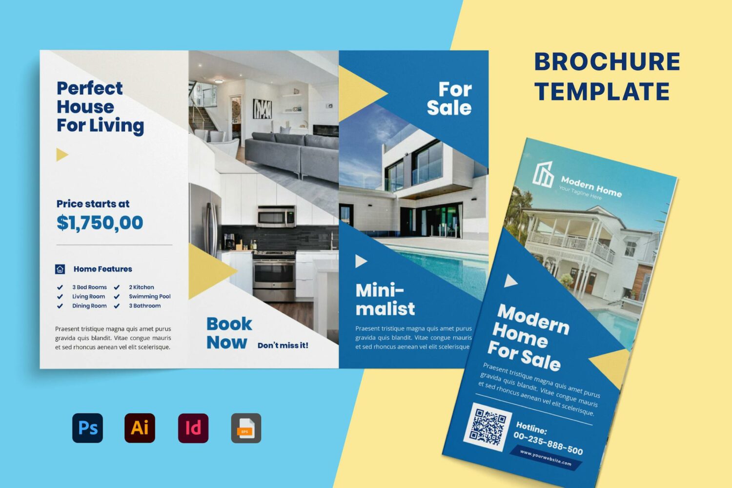 45+ Best InDesign Trifold Templates (For Brochures & More) - Theme Junkie