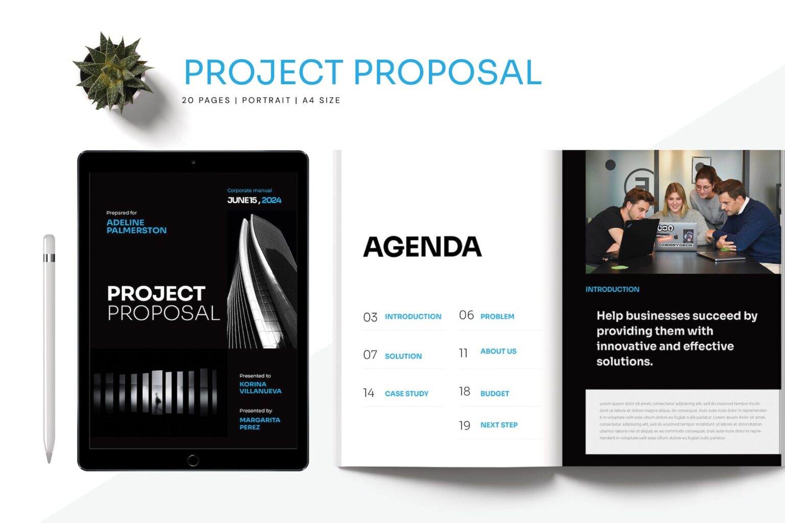 50+ Best Business Project Proposal Templates (Free & Pro) 2025 - Theme ...