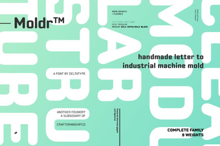 25+ Best Block Letter Fonts for Strong and Bold Typography - Theme Junkie