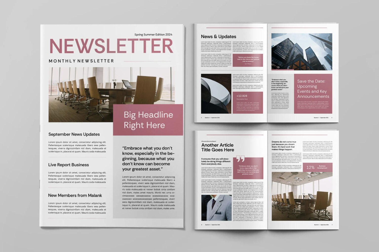 50+ Best InDesign Newsletter Templates (Free & Pro) 2025 - Theme Junkie