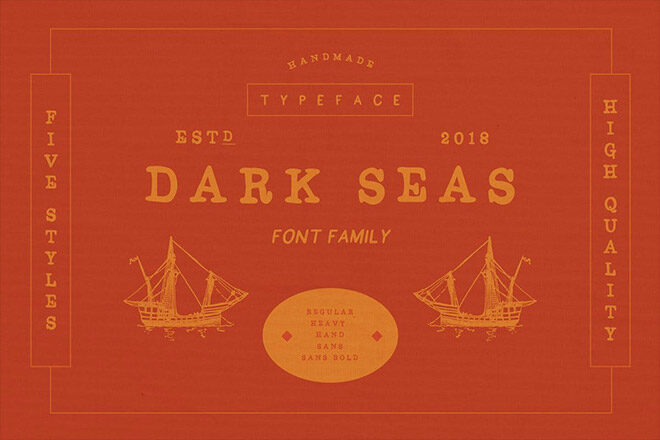 30+ Best Nautical Fonts (Sea Fonts, Nautical Script Fonts + More) 2025 ...