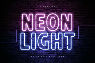 30+ Best Neon Fonts for Vibrant and Luminous Type - Theme Junkie
