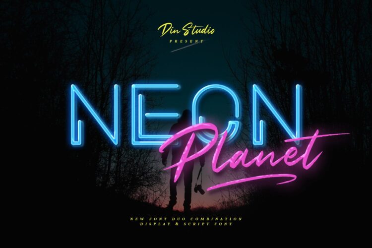 30+ Best Neon Fonts for Vibrant and Luminous Type - Theme Junkie