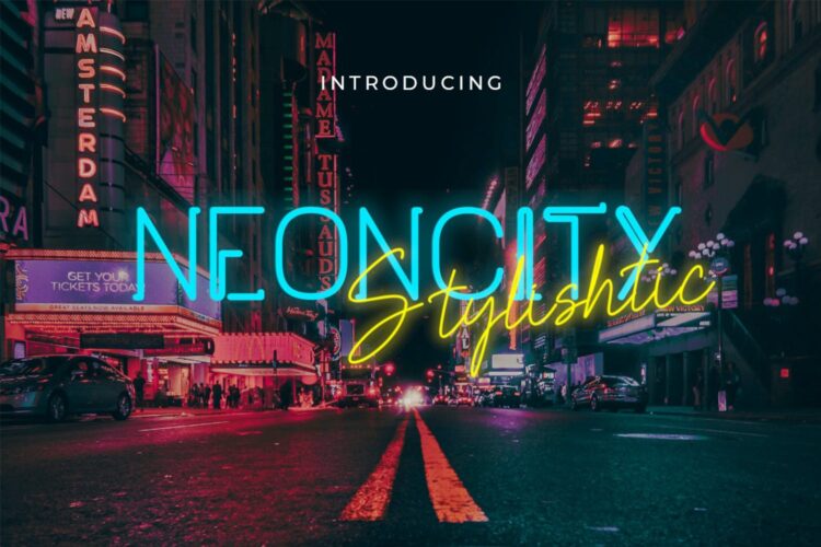 40+ Best Neon Fonts for Vibrant and Luminous Type - Theme Junkie