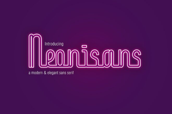 40+ Best Neon Fonts for Vibrant and Luminous Type - Theme Junkie