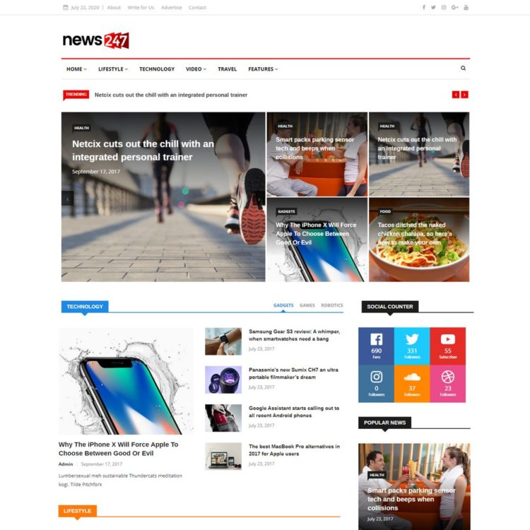 20+ Best WordPress News Themes (Free & Pro Newspaper Themes) 2025 ...
