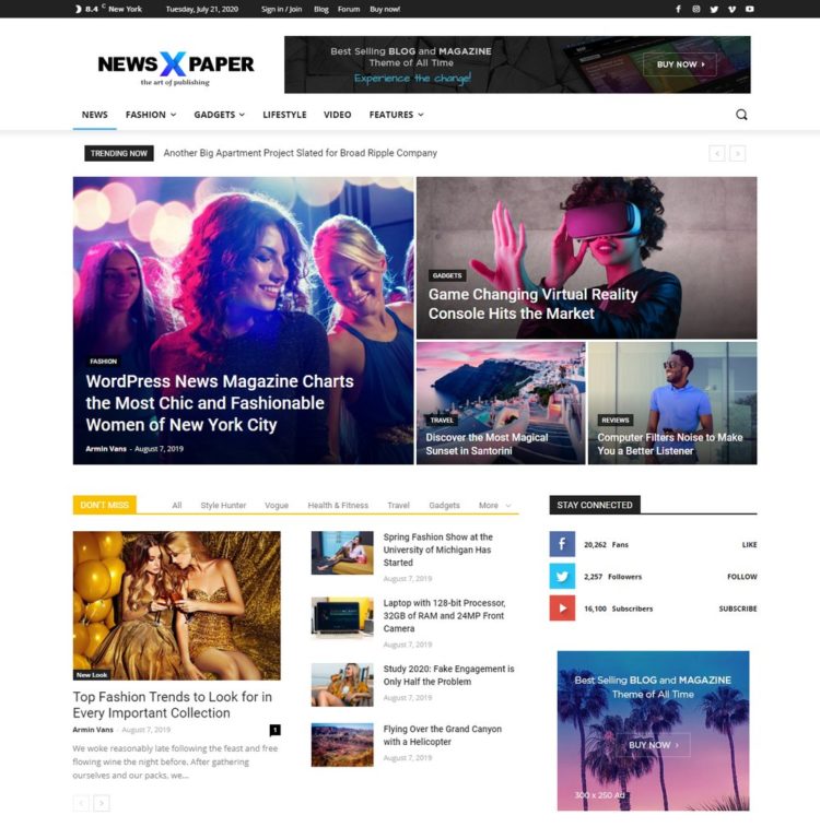 20+ Best WordPress News Themes (Free & Pro Newspaper Themes) 2025 - Theme Junkie