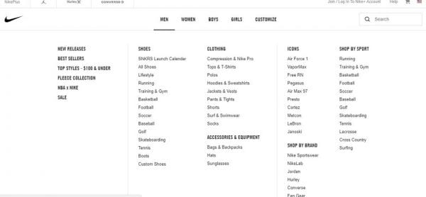 What is a Mega Menu? (With 10 Creative Examples) - Theme Junkie