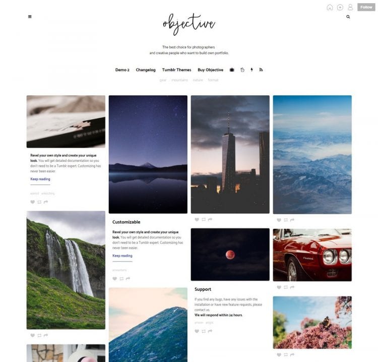20+ Best Tumblr Grid Themes - Theme Junkie
