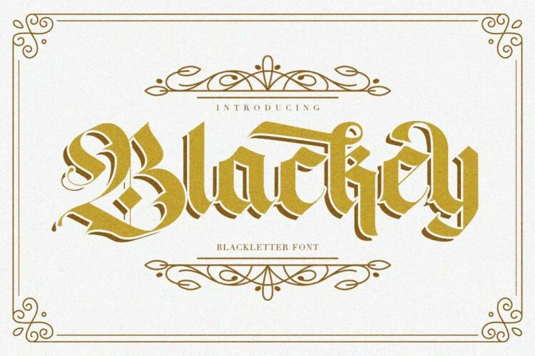 20+ Classic “Old English” Traditional Fonts with Vintage Designs ...