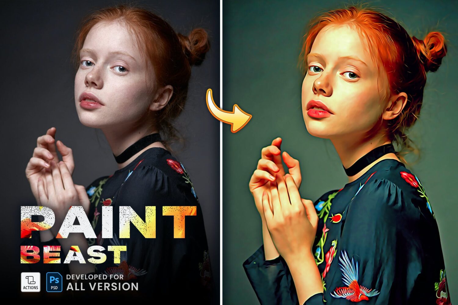 50+ Best Photoshop Painting Effects (Oil Painting Effects, Filters ...