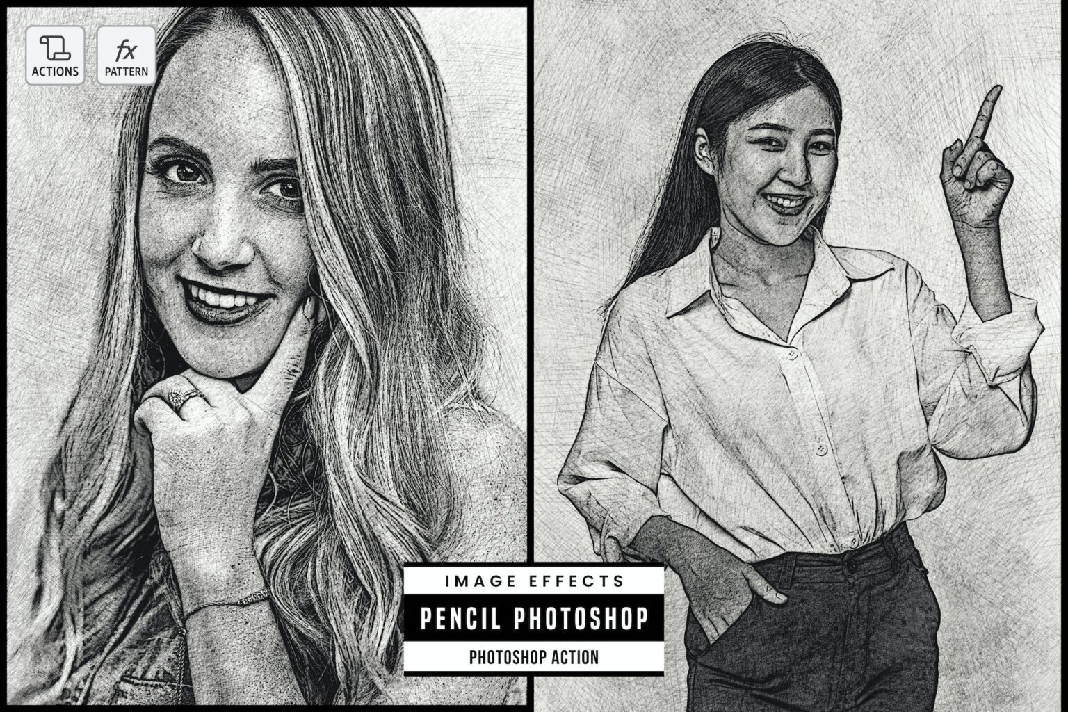 50+ Pencil Sketch Photoshop Actions (With Drawing Effects) - Theme Junkie
