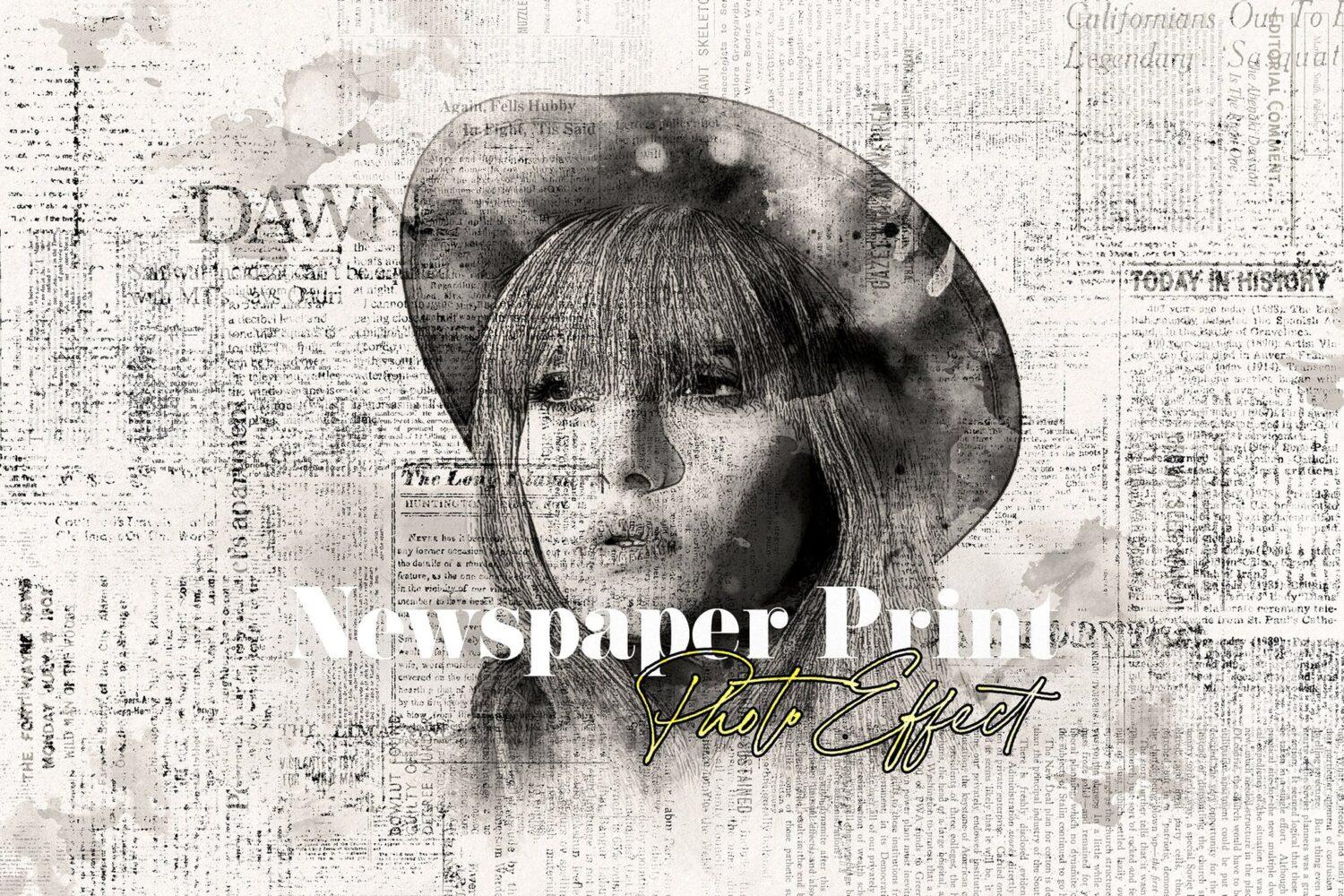 27+ Best Distressed Photoshop Effects + Textures (Get a Distressed Look ...