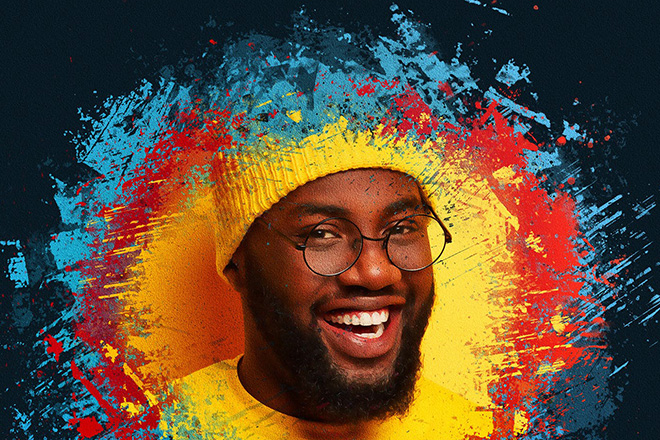 Different Photoshop Effects Light Box Text In Photoshop | Design