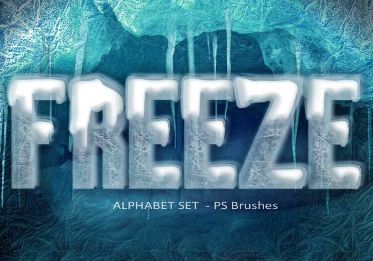 20+ Best Photoshop Ice Effects (Ice Texture, Brush & Text Effects ...