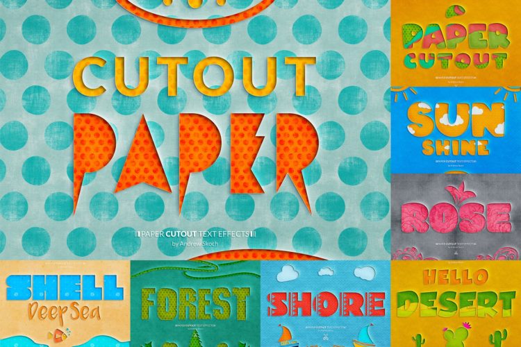 25+ Best Photoshop Paper Cutout Effects (How to Make a Cutout) - Theme ...