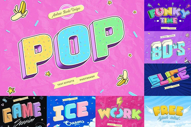 35+ Best Photoshop Text Effects 2025 (Free & Pro) - Theme Junkie