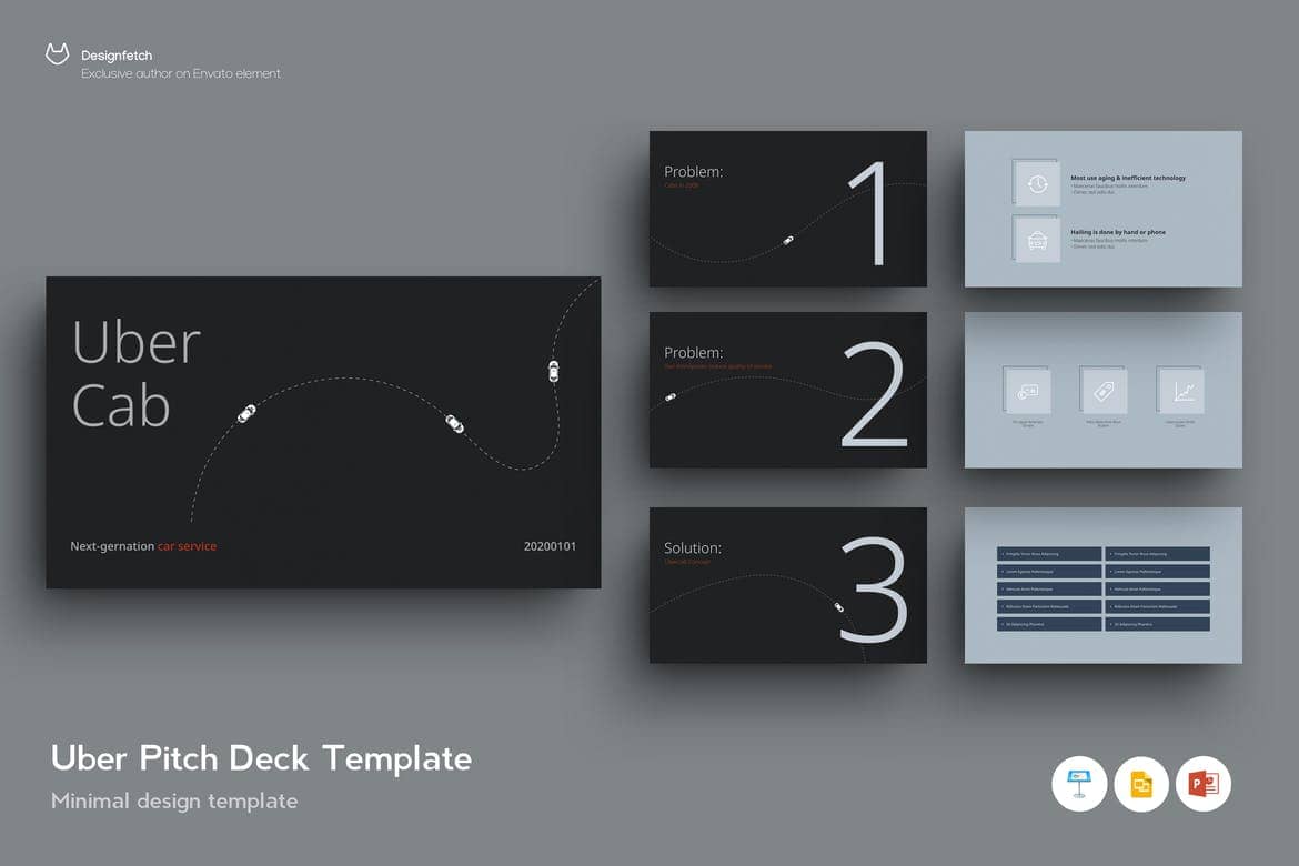 30+ Template Dek Pitch Bisnis Terbaik untuk PowerPoint 2024 - desainae.com