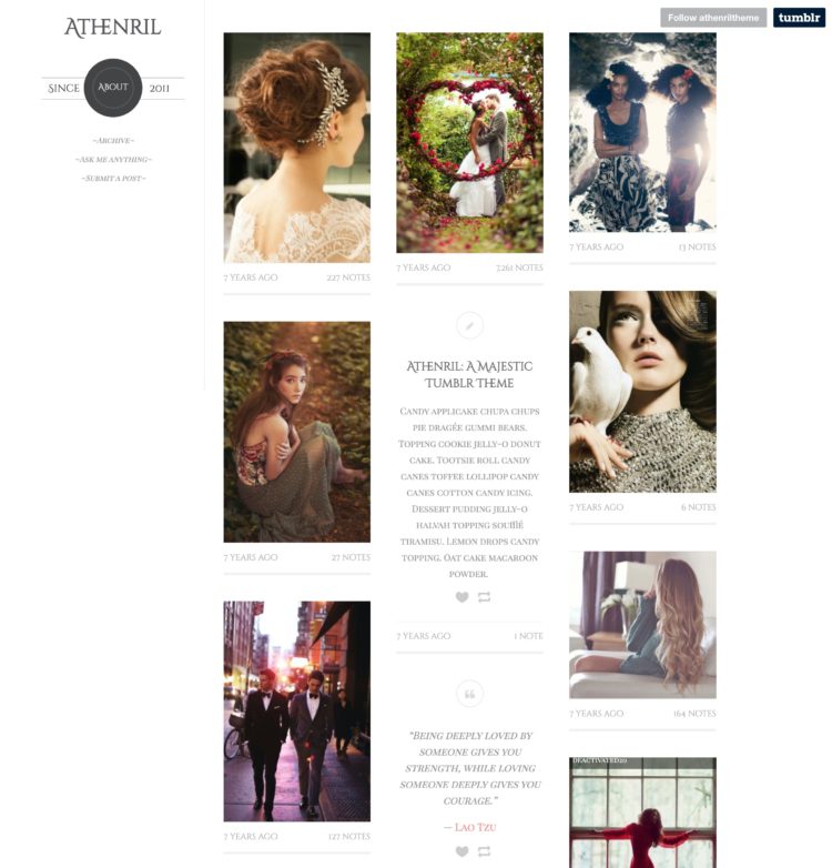 30+ Best Tumblr Portfolio Themes 2024 - Theme Junkie
