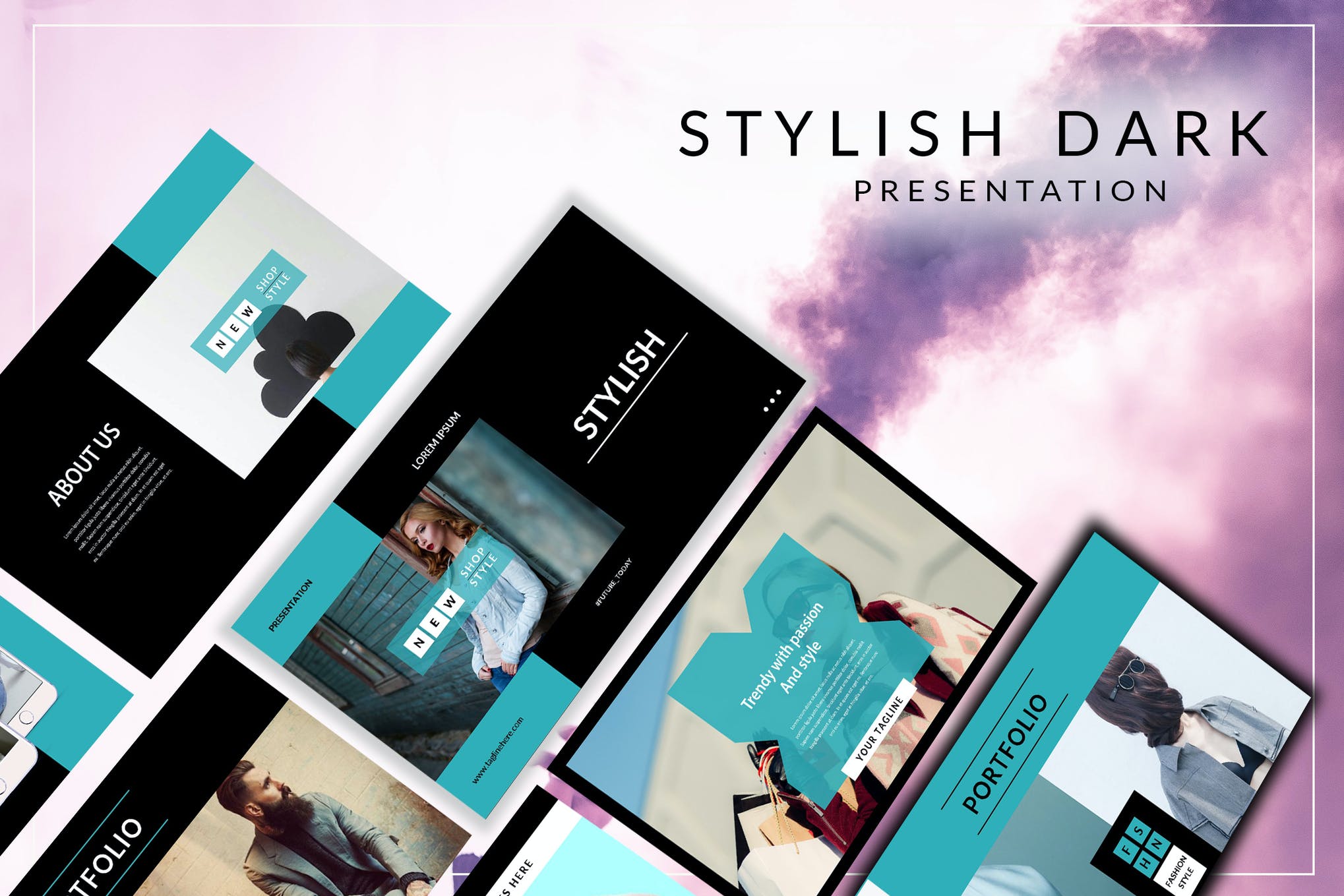 20 Templat Flyer PowerPoint Gratis Pro PPT Flyer Desainae