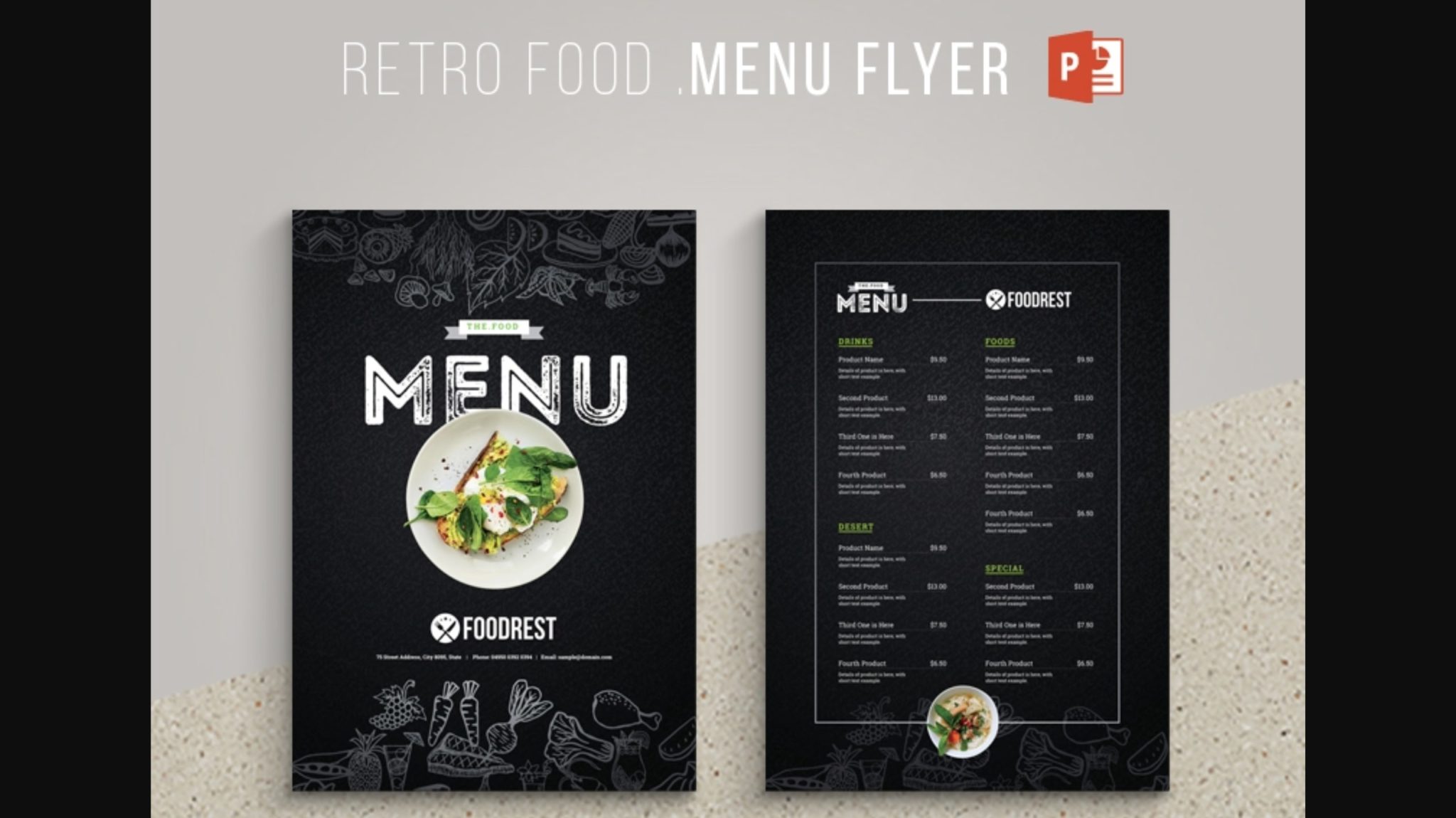 20+ PowerPoint Flyer Templates (Free & Pro PPT Flyers) - Theme Junkie