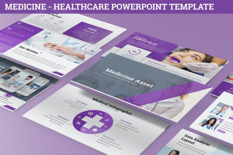 25+ Template PowerPoint Medis & Perawatan Kesehatan 2024 - desainae.com