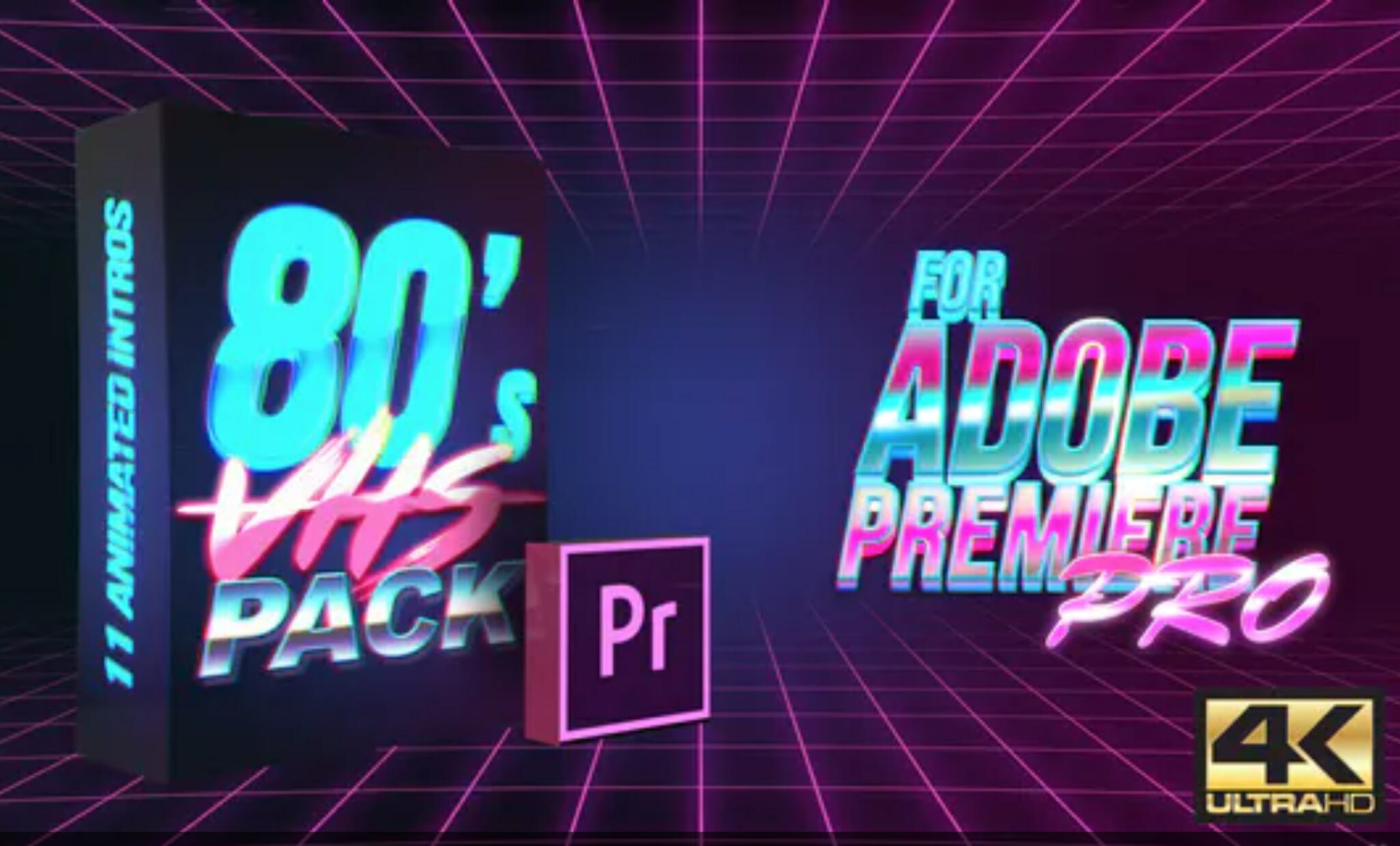20+ Efek Premiere Pro Glitch & VHS Terbaik + Transisi 2024 - desainae.com