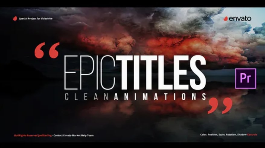 30+ Template Judul Premiere Pro Terbaik 2024 - desainae.com