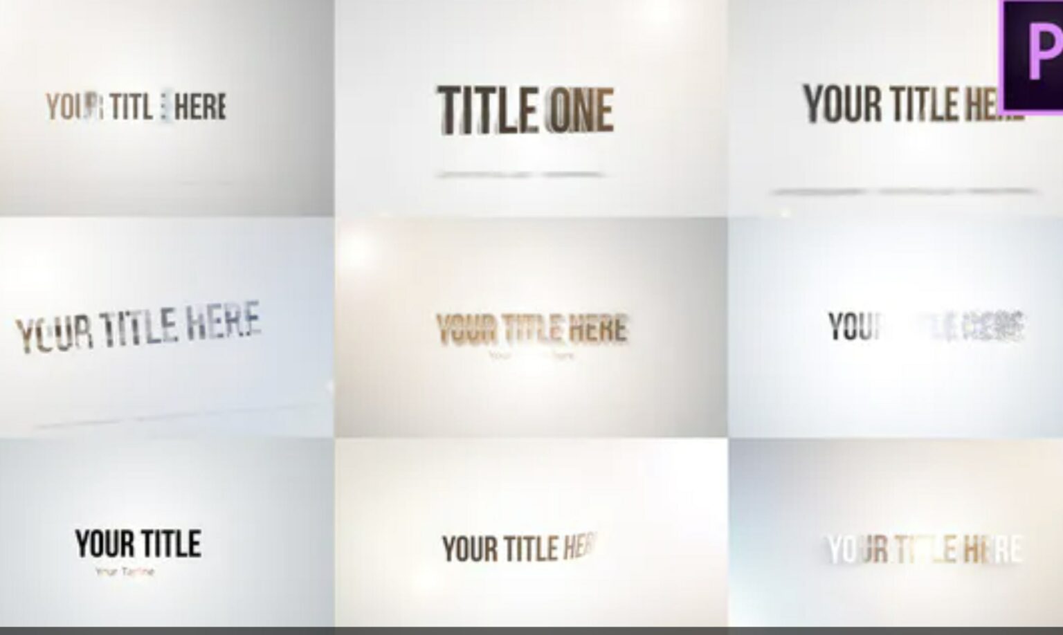 45+ Best Premiere Pro Title Templates 2022 - Theme Junkie