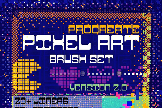 10 Best Procreate Pixel Pixel Art Brushes 2024 Theme Junkie
