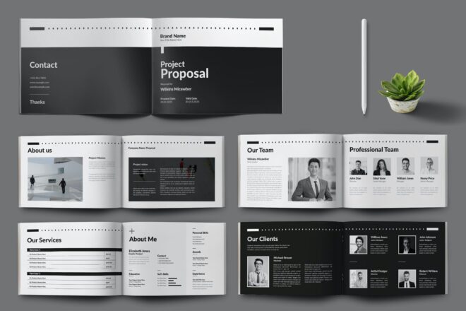 50+ Best Business Project Proposal Templates (Free & Pro) 2025 - Theme ...