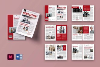 50+ Best InDesign Newsletter Templates (Free & Pro) 2025 - Theme Junkie