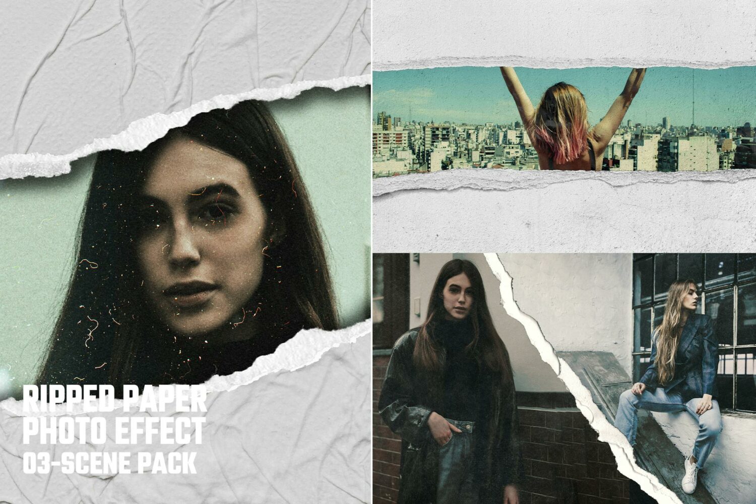 30+ Best Torn Paper Effects for Photoshop (Torn Edges, Brushes ...