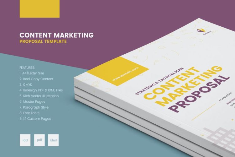 20+ Template Proposal Pemasaran & Penjualan Terbaik 2020 - desainae.com