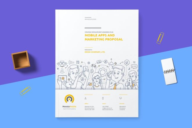 20+ Template Proposal Pemasaran & Penjualan Terbaik 2020 - desainae.com