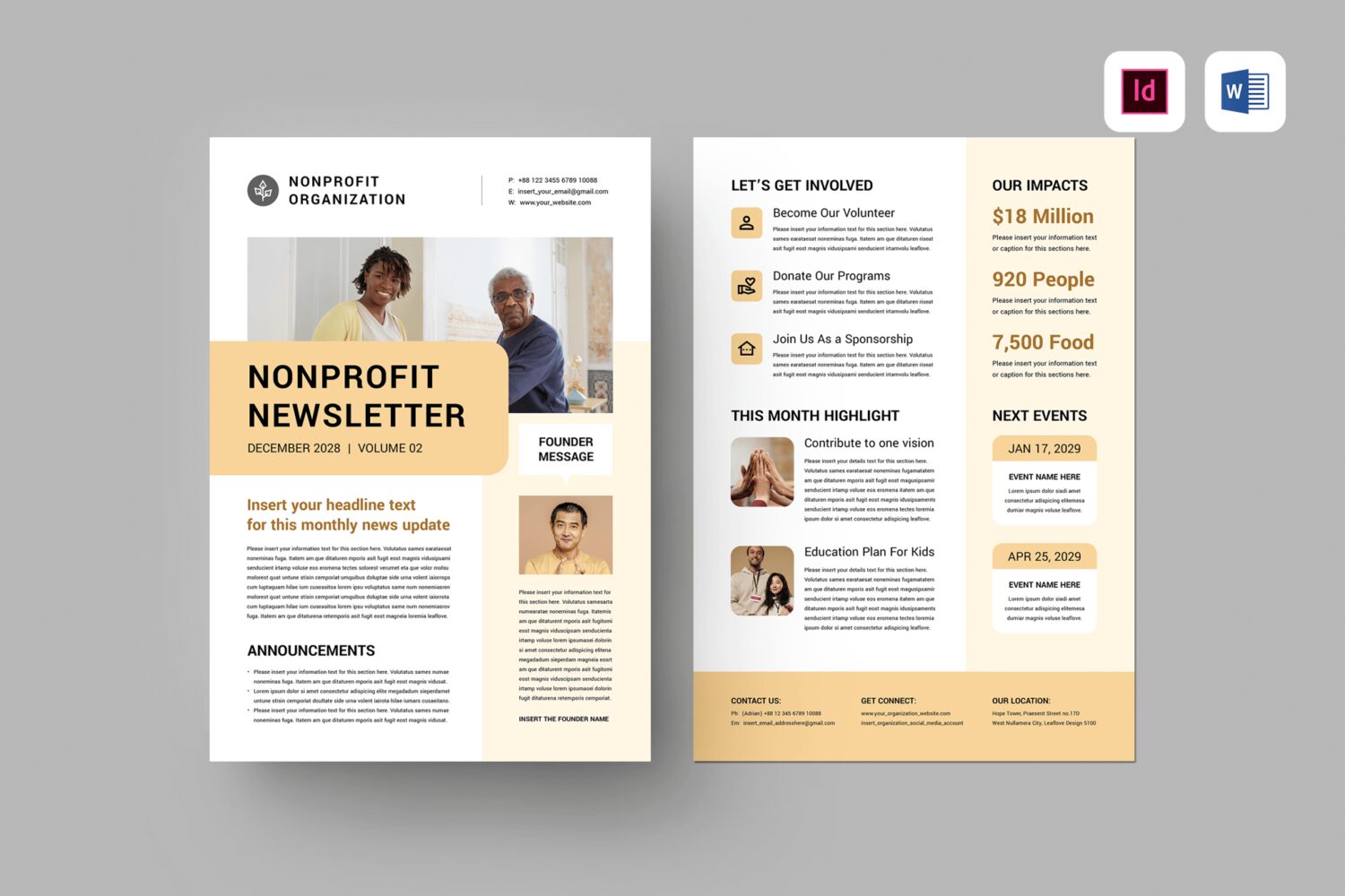 50+ Best InDesign Newsletter Templates (Free & Pro) 2025 - Theme Junkie