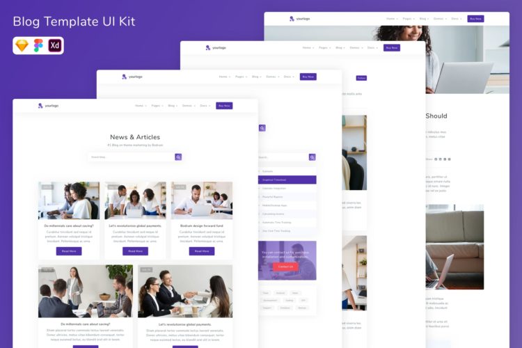 25+ Best Sketch UI Templates & Resources 2024 - Theme Junkie