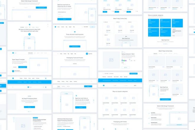 50+ Best Sketch Wireframe Templates 2025 - Theme Junkie