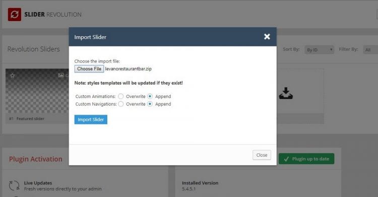 Cara Memasang Slider Revolution untuk WordPress - desainae.com