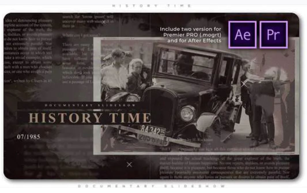 Slideshow Templates Premiere Pro