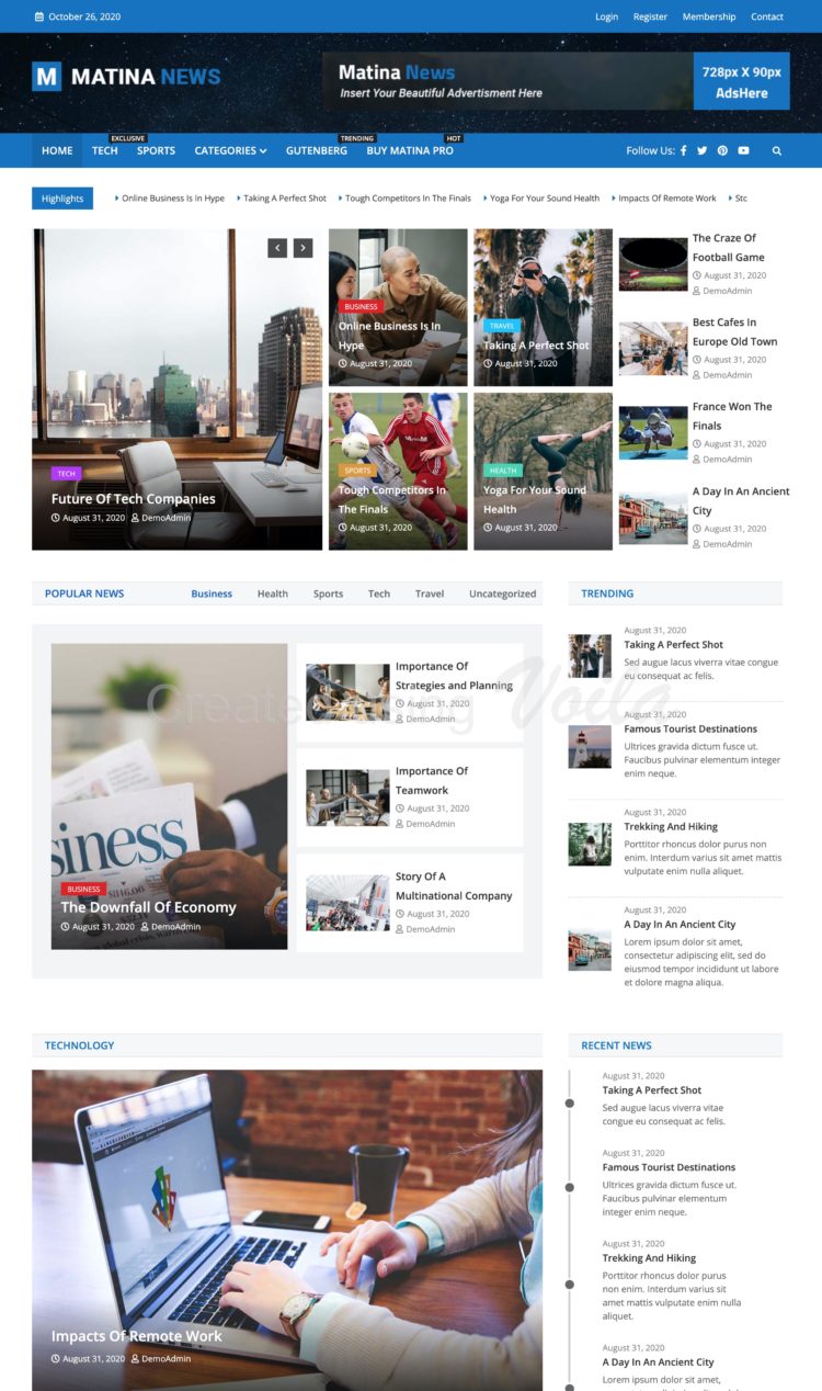60+ Best Slideshow WordPress Themes 2025 (Free & Premium) - Theme Junkie
