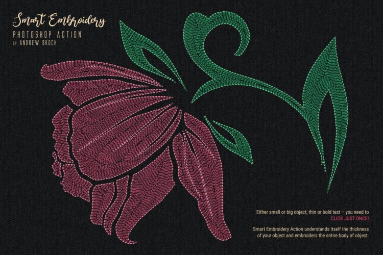 20+ Best Embroidery Photoshop Effects & Procreate Brushes - Theme Junkie