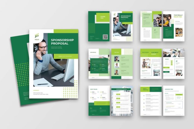 20+ Template Proposal Acara & Sponsor Terbaik 2020 - desainae.com