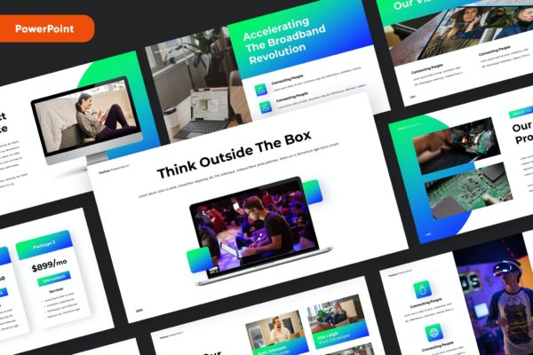 30+ Technology PowerPoint Templates (+ Tech PPT Roadmaps) - Theme Junkie