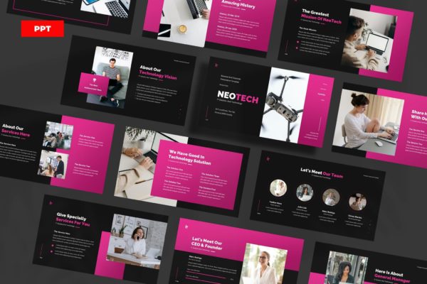 30+ Technology PowerPoint Templates (+ Tech PPT Roadmaps) - Theme Junkie