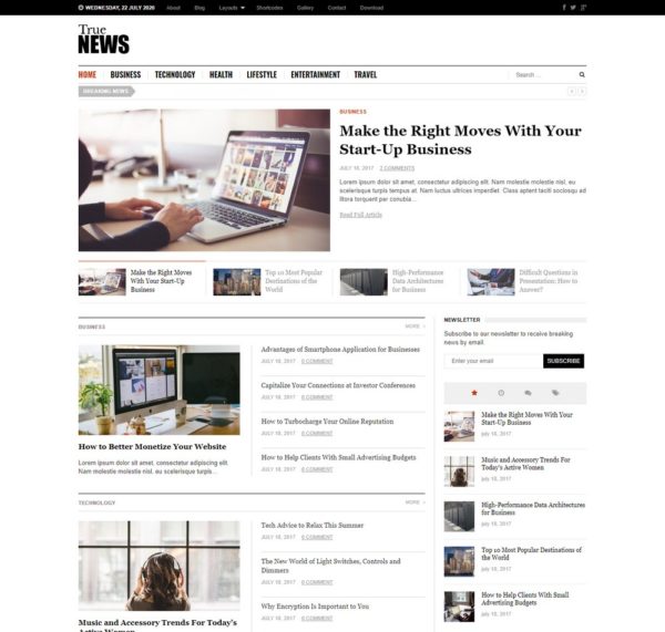 20+ Best WordPress News Themes (Free & Pro Newspaper Themes) 2025 ...